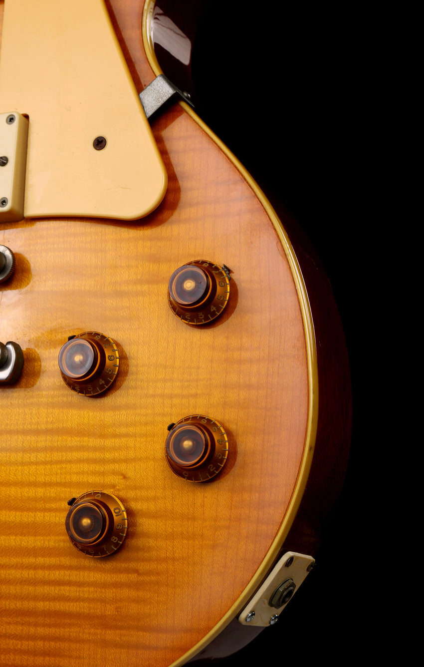 Burny RLG Les Paul Standard MIJ Honey Sunburst – Soul Drifter Guitars