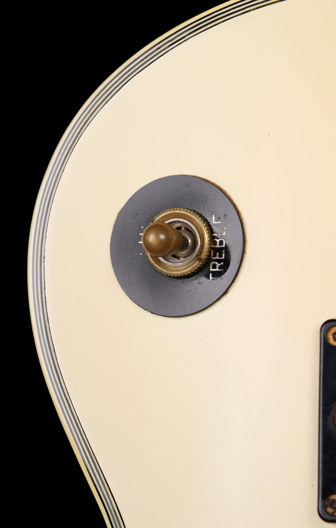 Burny RLC-70 Les Paul Custom MIJ Antique White – Soul Drifter Guitars