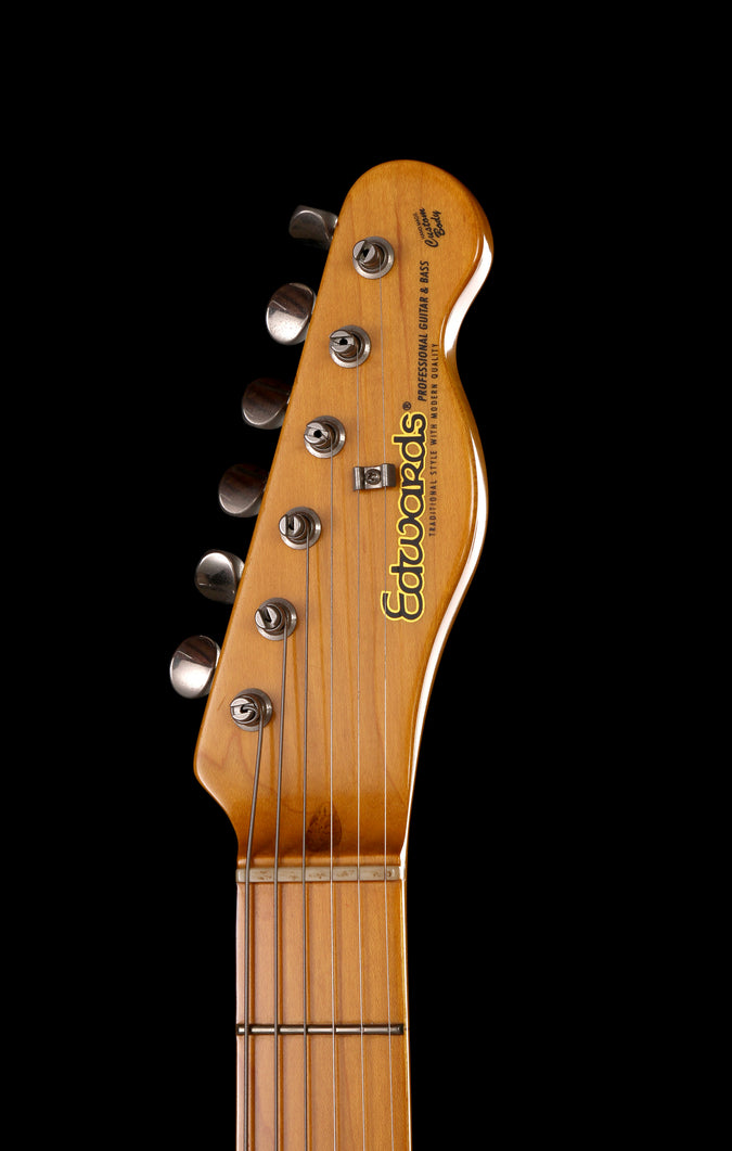 Edwards by ESP E-TE Custom Order Jeff Beck Telegib Telecaster Blonde ...