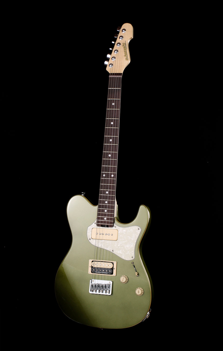 Edwards by ESP E-THROBBER Telecaster Leaf Green 2021 Seymour Duncan Pi ...