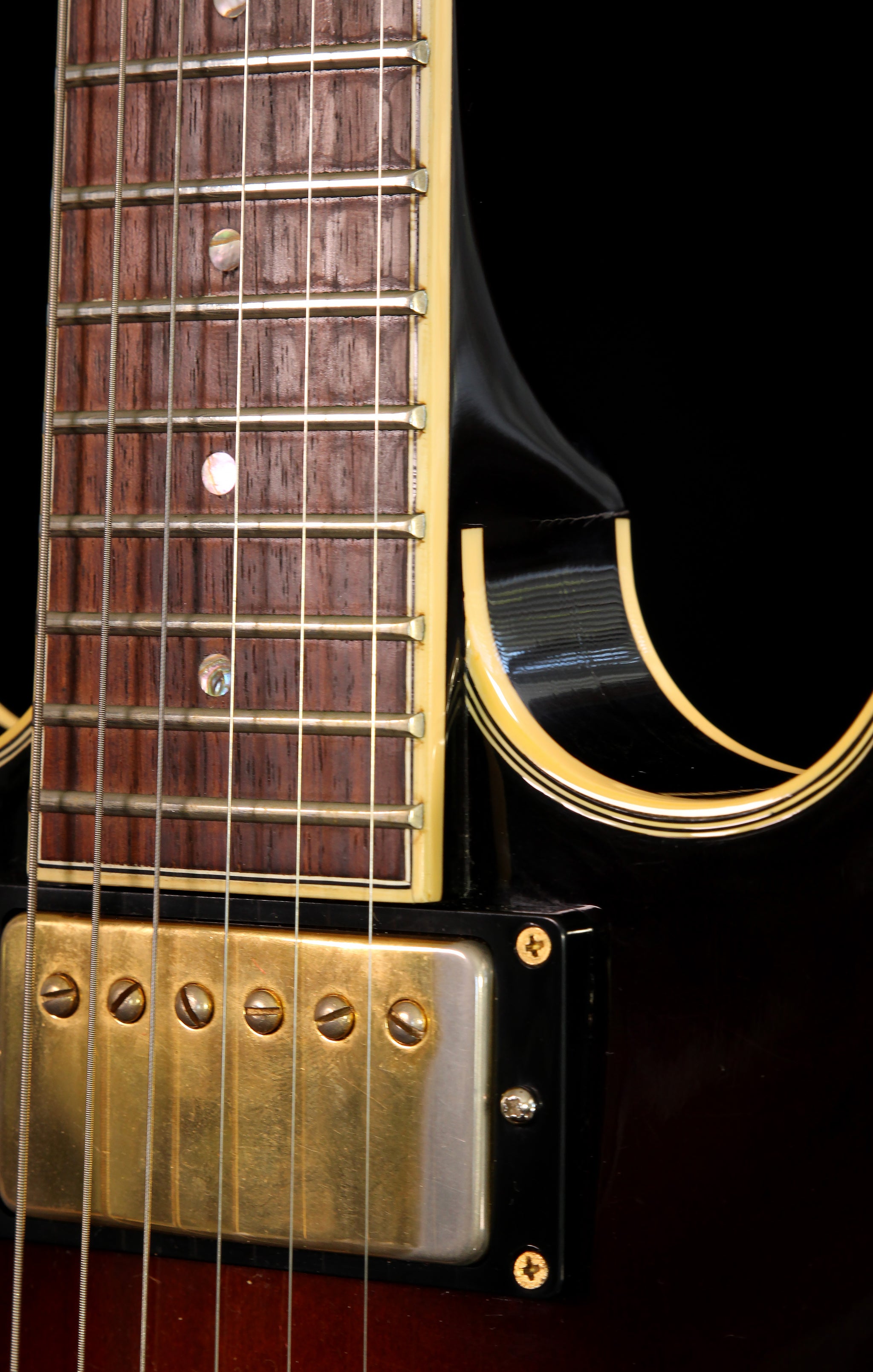 Edwards by ESP ESA-120F Fusanosuke Kondo Signature Custom Semi-Hollow ...