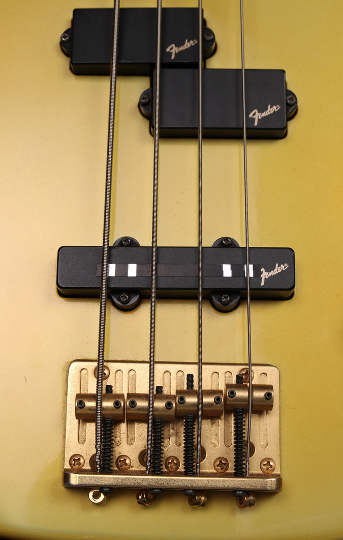 Fender Japan Contemporary Jazz Bass Special PJR-65 Gold – Soul Drifter ...