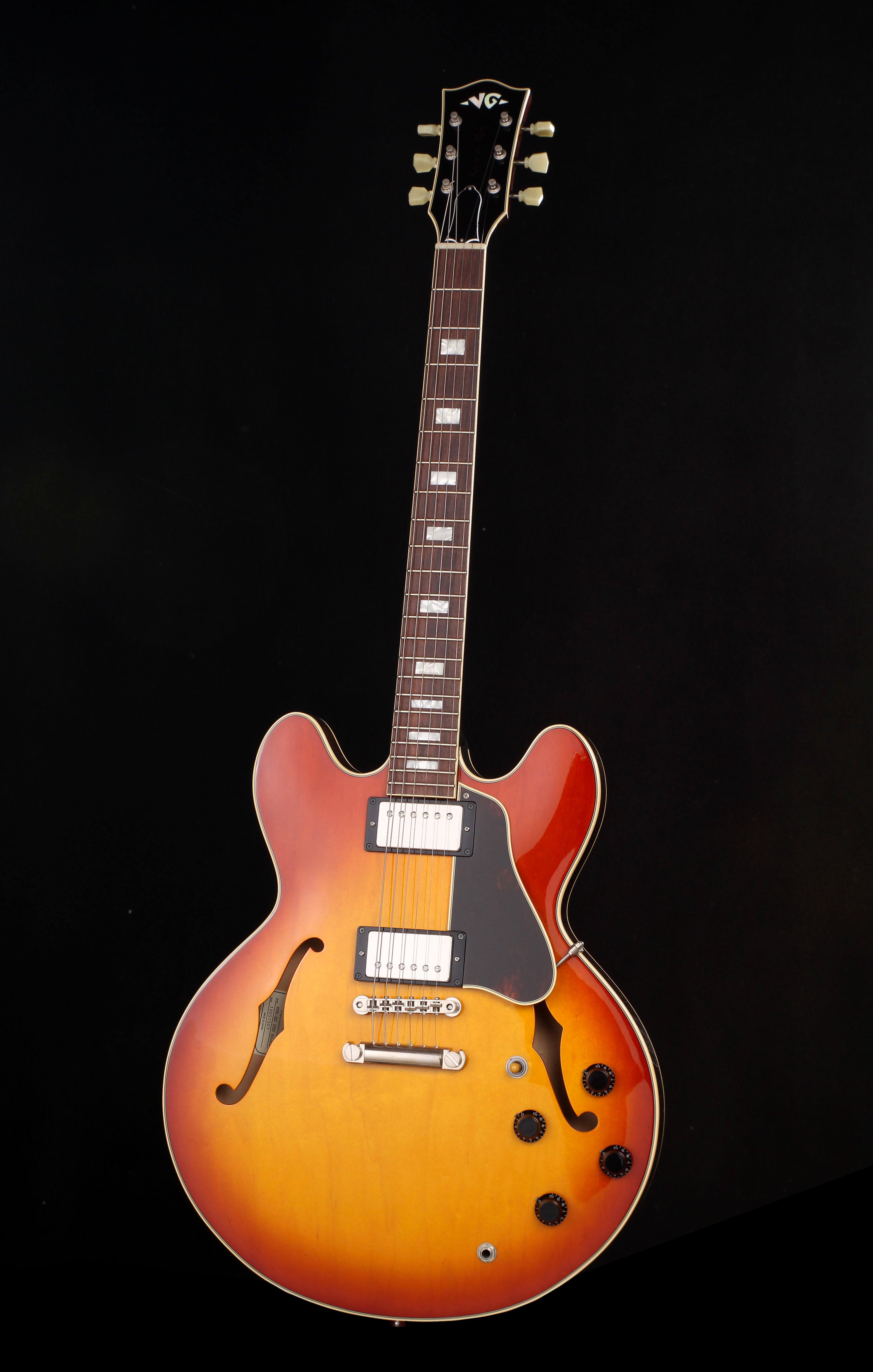 VG KTR-ES STD Key To The Rock ES-335 Semi-Hollow Cherry Sunburst – Soul ...