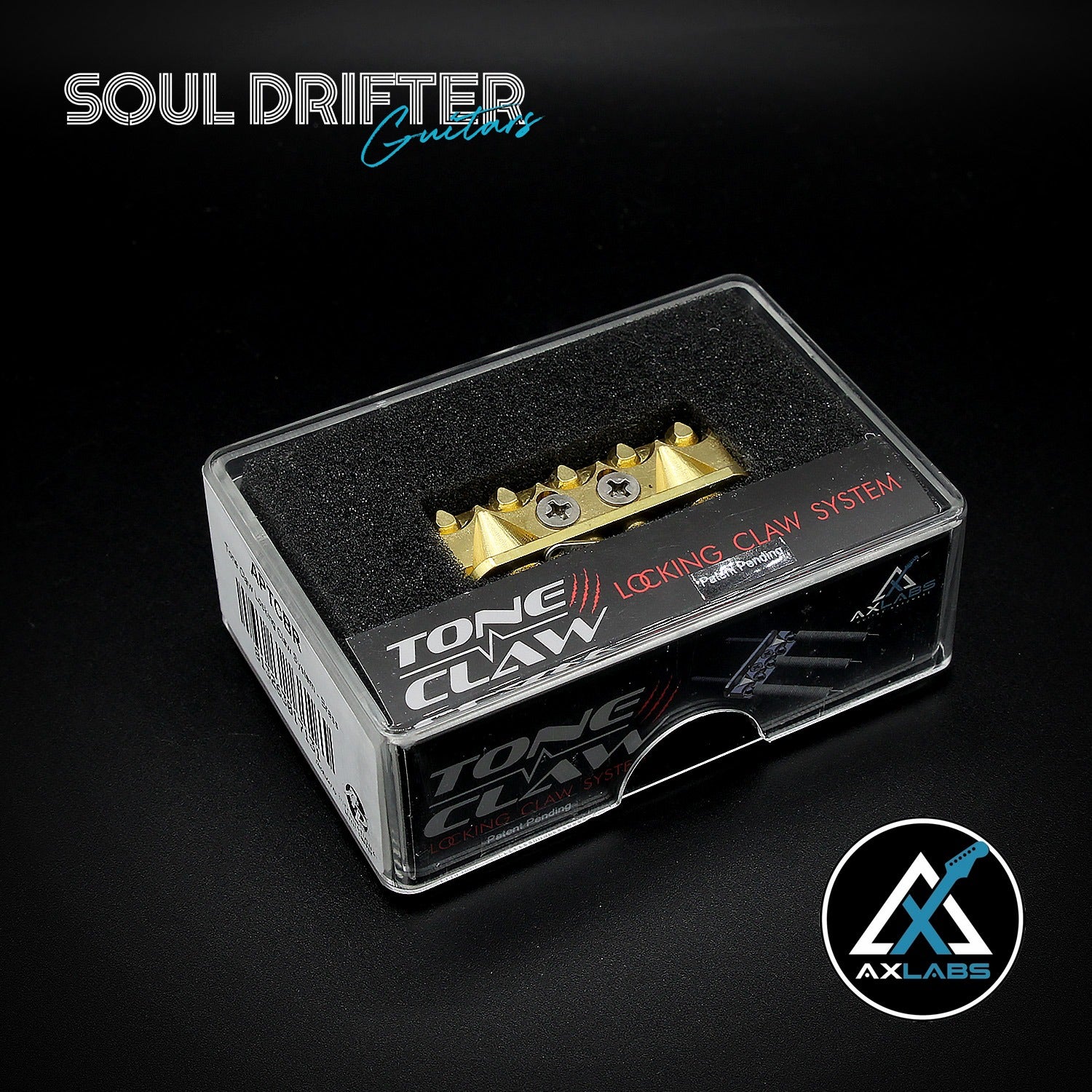 AxLabs Tone Claw Locking Spring Claw - Brass – Soul Drifter Guitars