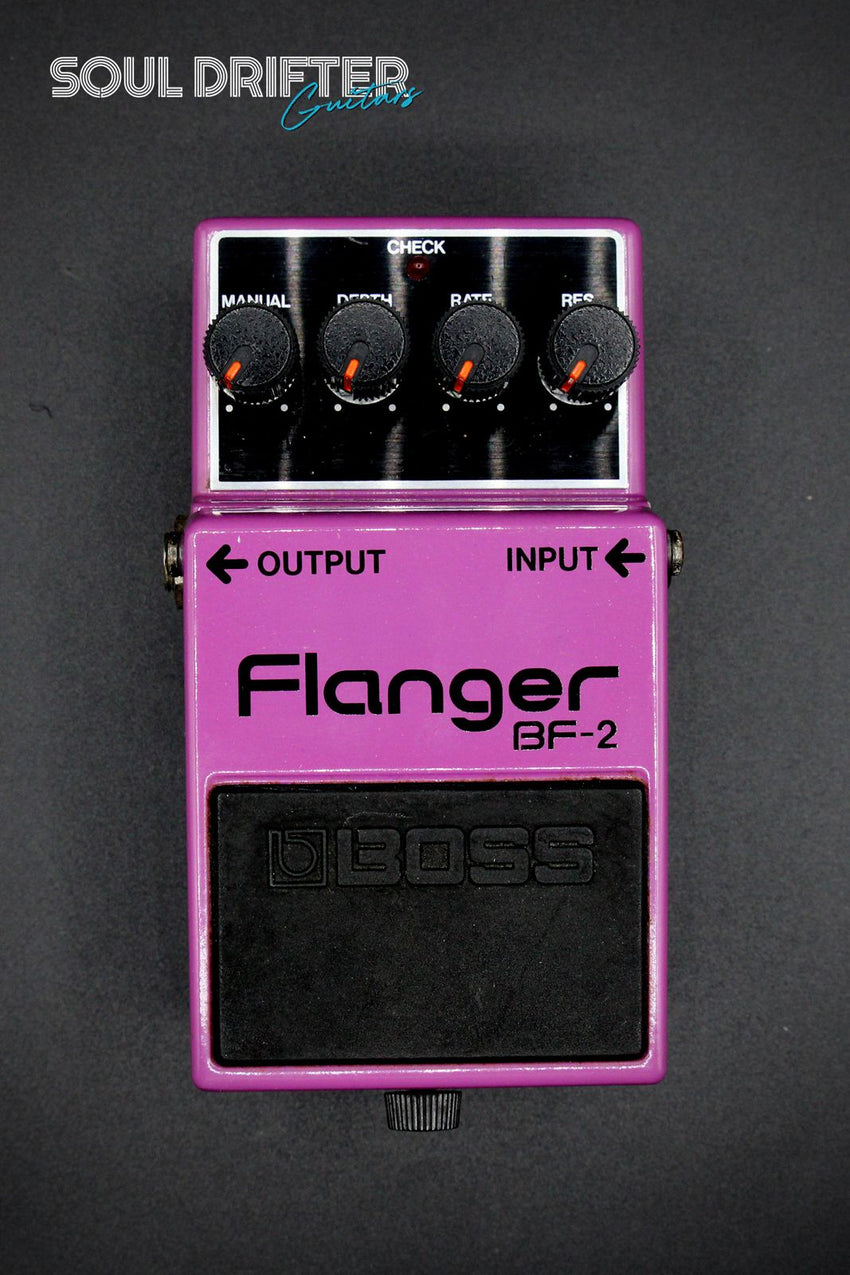 Boss BF-2 Flanger (Made in Japan, Green Label) – Soul Drifter Guitars