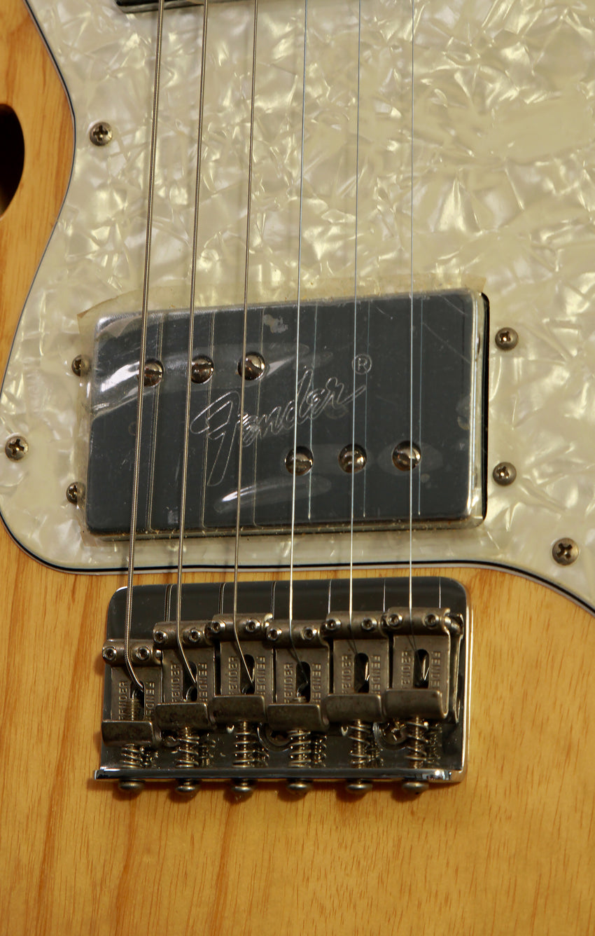 Fender MIM Thinline Telecaster Natural – Soul Drifter Guitars