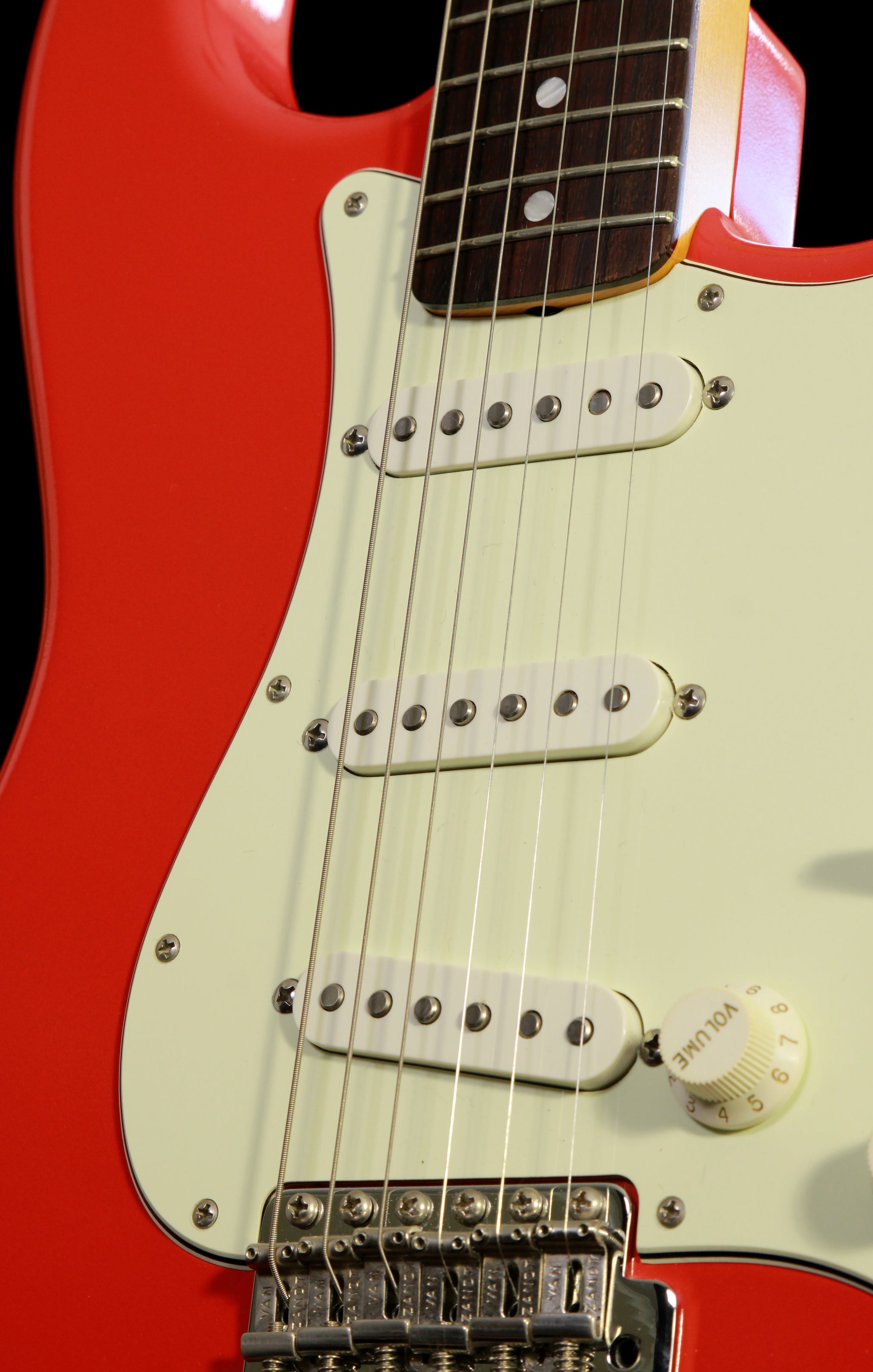 Van Zandt Vanzandt STV-70R Strat Fiesta Red – Soul Drifter Guitars